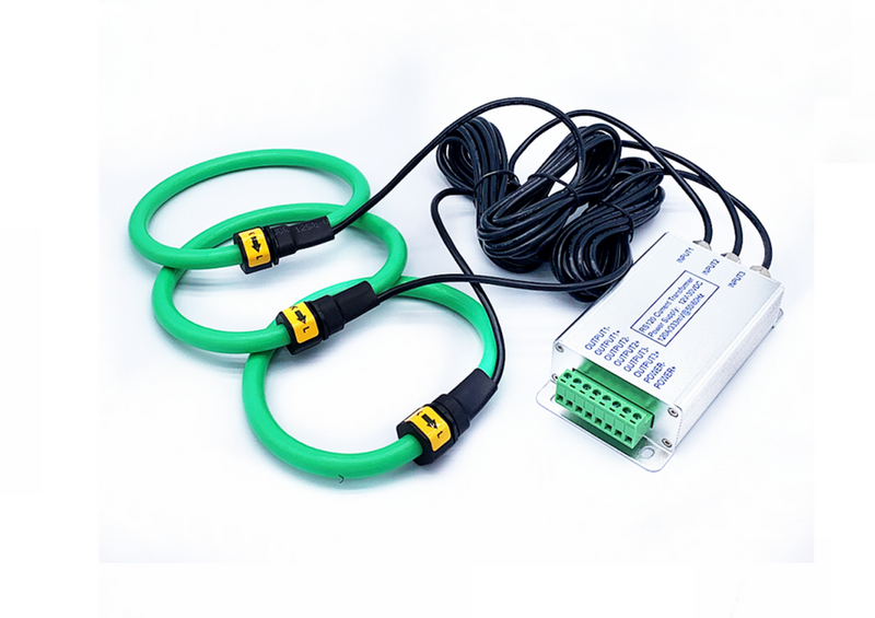 3 phase rogowski coil ct 1000A/333mv with 2m wire lead - Buy Rogowski ...